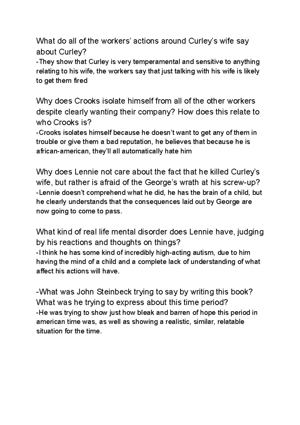 Final Roundtable Discussion - What do all of the workers’ actions ...