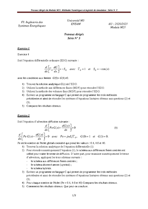 Cours analyse numerique 2 chap3 - Chapitre 3 AlgËbre linÈaire 3 ...