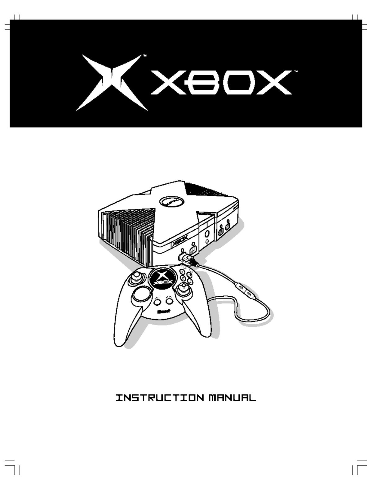 01 Microsoft Xbox (PAL)-Manual - BACK START Y B X A BACK START Y B X A ...