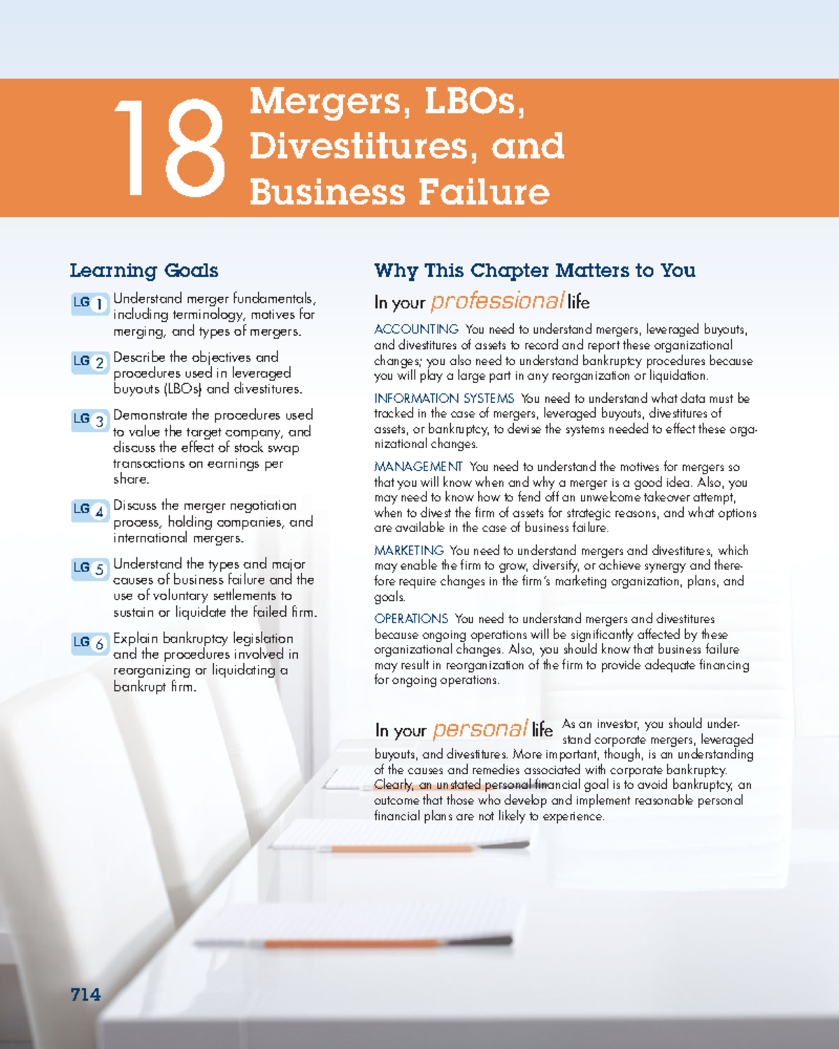 Merger LBO Divestiture - Why This Chapter Matters to You ####### In ...
