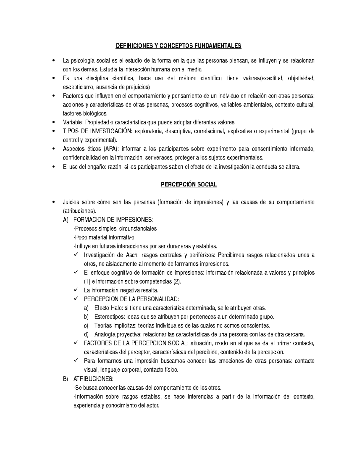 Conducta Social Parte 1 - DEFINICIONES Y CONCEPTOS FUNDAMENTALES La ...