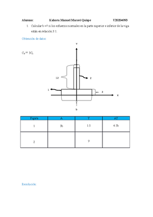 GUIA N°1 Elasticidad Y Resistencia DE Materiales - 100000M03T- Elasticidad y Resistencia de ...