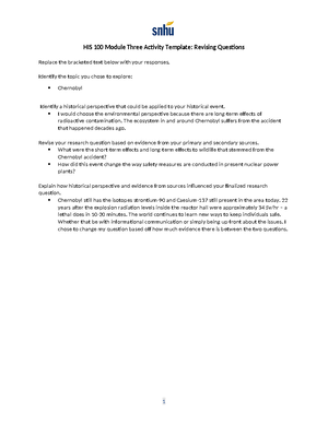 SCS-100 Module 3 Activity - SCS 100 Module Three Activity Template ...