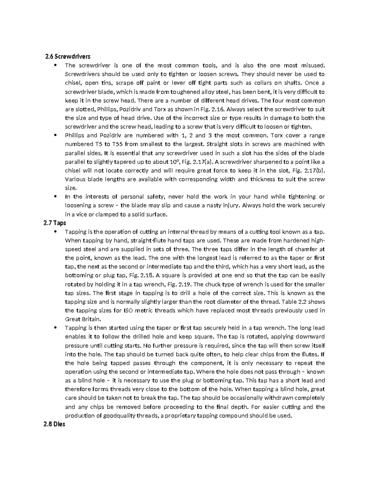 Doc1 - hatdog - 2 Screwdrivers The screwdriver is one of the most ...