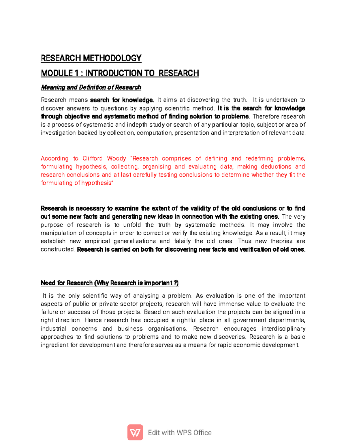 BRM. Module 1. Part 1 - Note on business regulatory framework ...