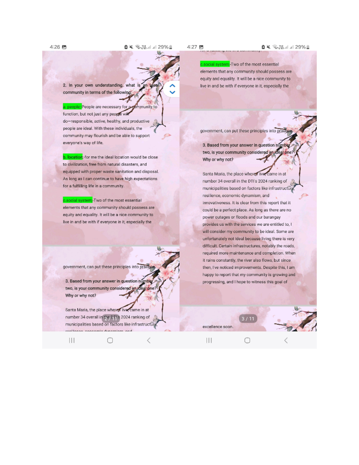 Chn - assignment - 4:26 LTE1 Vo)) ml 4:27 Vo)) LTE1 all c of the most essential elements that ...