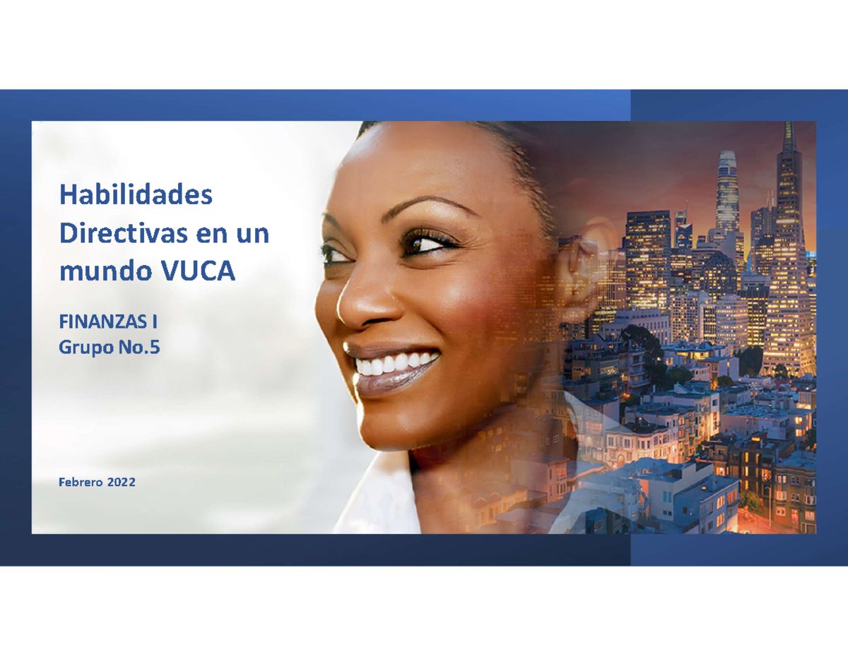 Presentación de la metodologia VUCA en un mundo tan volatil ...