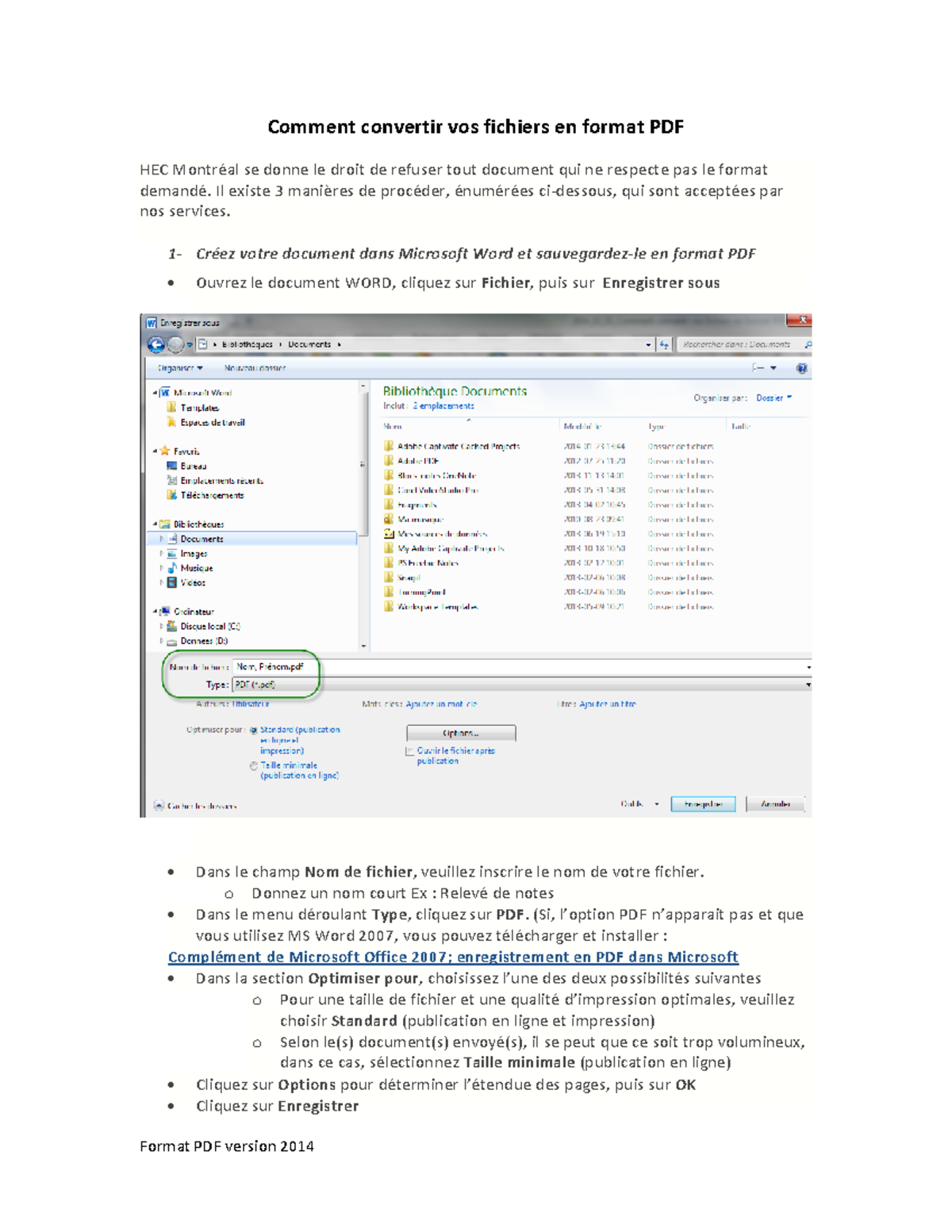 Convertir fichiers PDF - Comment convertir vos fichiers en format PDF ...