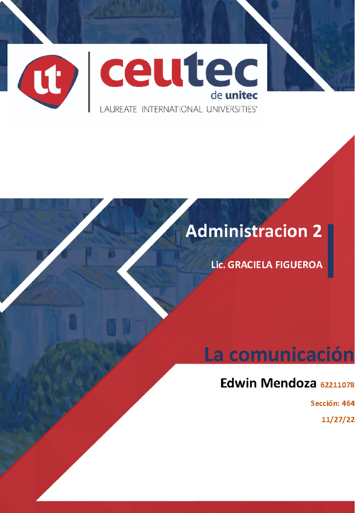 Tarea S1 Edwin Mendoza 62211078 Admin 2 - Administracion 2 Lic ...