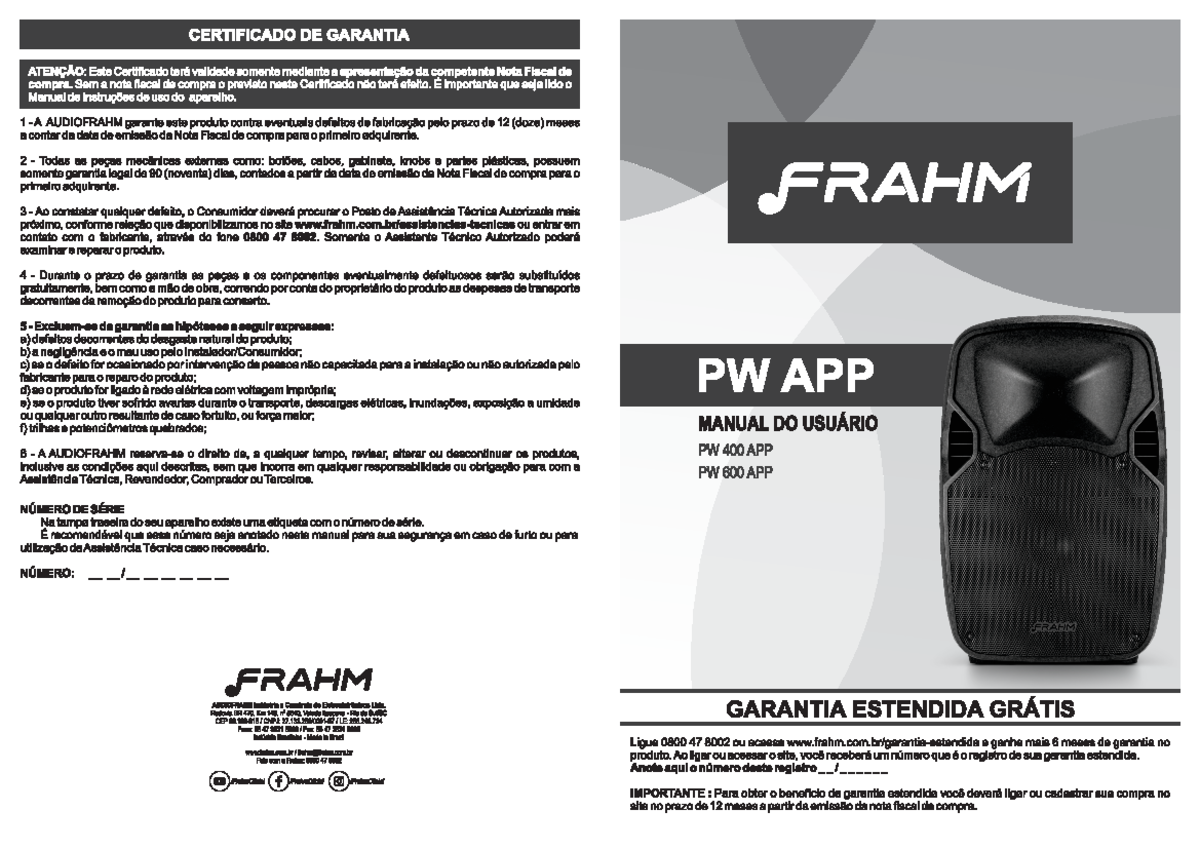 Manual linha pw app 1 - Jshsjsjs - Estágio Supervisionado - Studocu