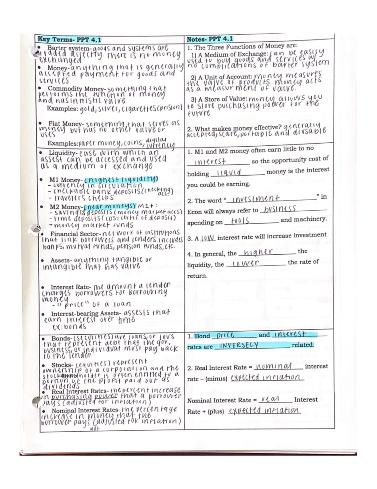 Unit 4 Monetary Policy Notes - ECON 203 - Studocu