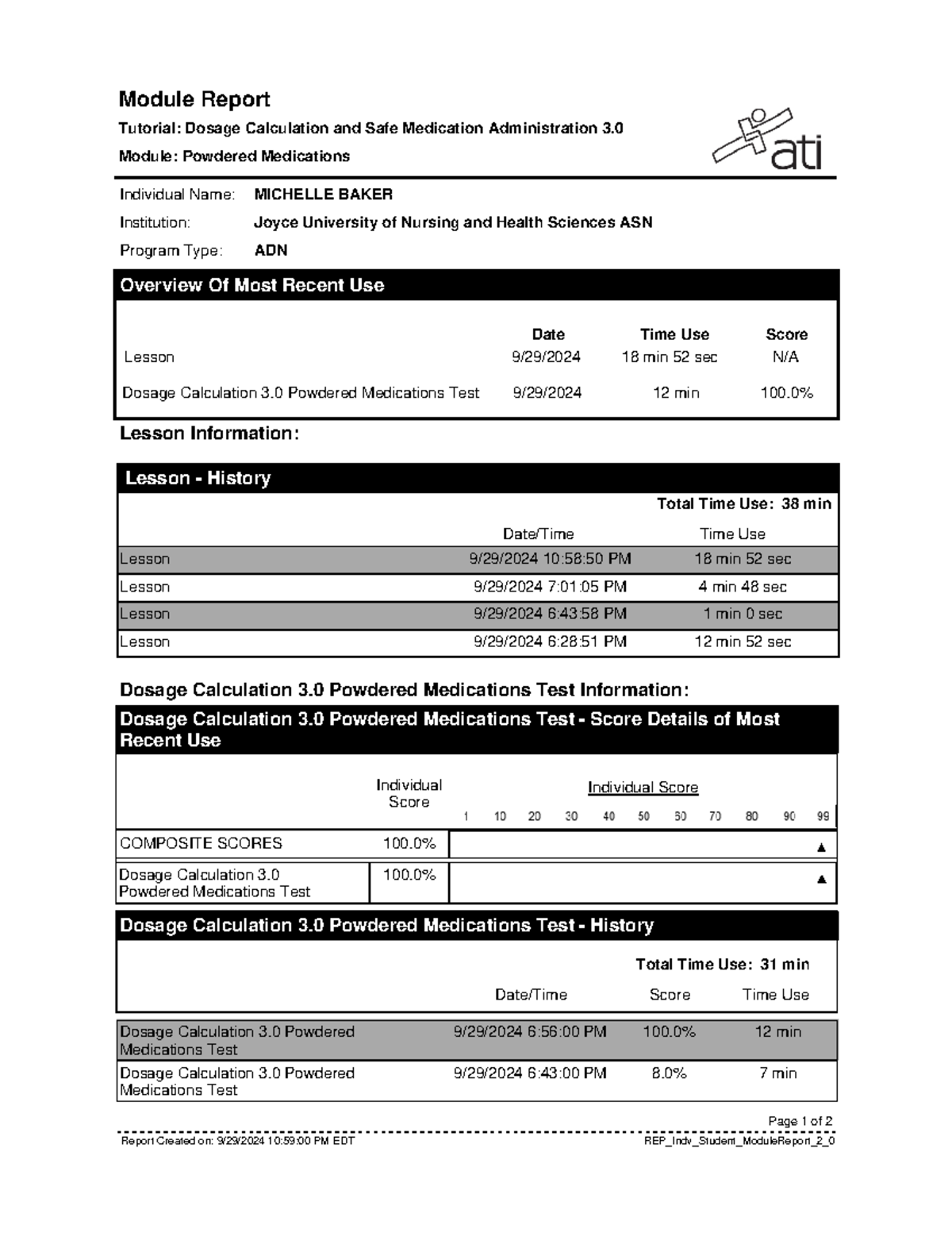Dosage Report (77) - medical - Module Report Tutorial: Dosage ...