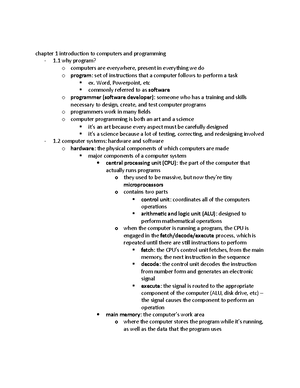 Overview of CPP (CH 1) - UNIT 1 : PROGRAMMING IN C++ Introduction to ...