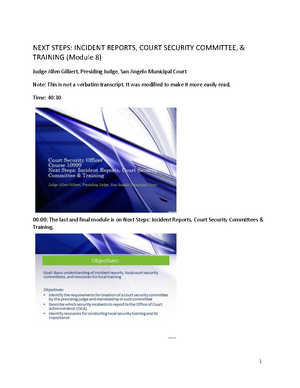 Module 4 - Explosives Recognition and Awareness - EXPLOSIVES ...