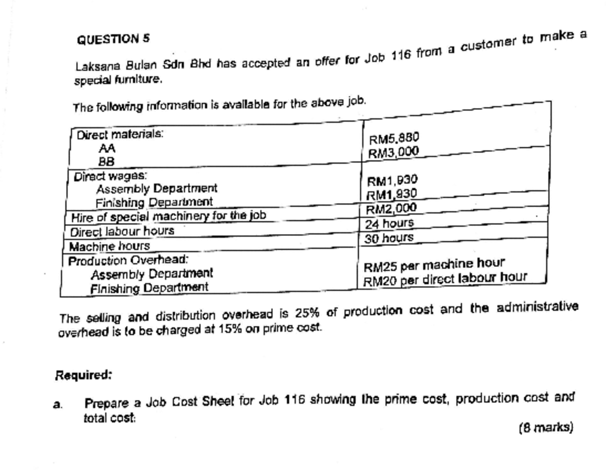 Job Costing - Introduction To Cost Accounting - Studocu