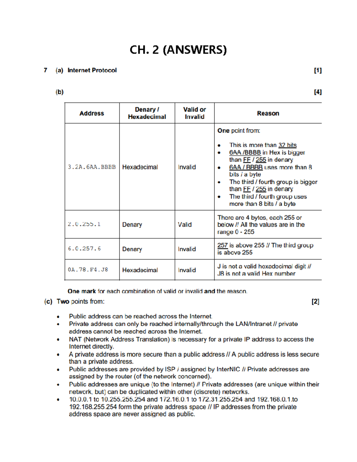 CH 2 Answers.pdf - notes - English - CH. 2 (ANSWERS) - Studocu