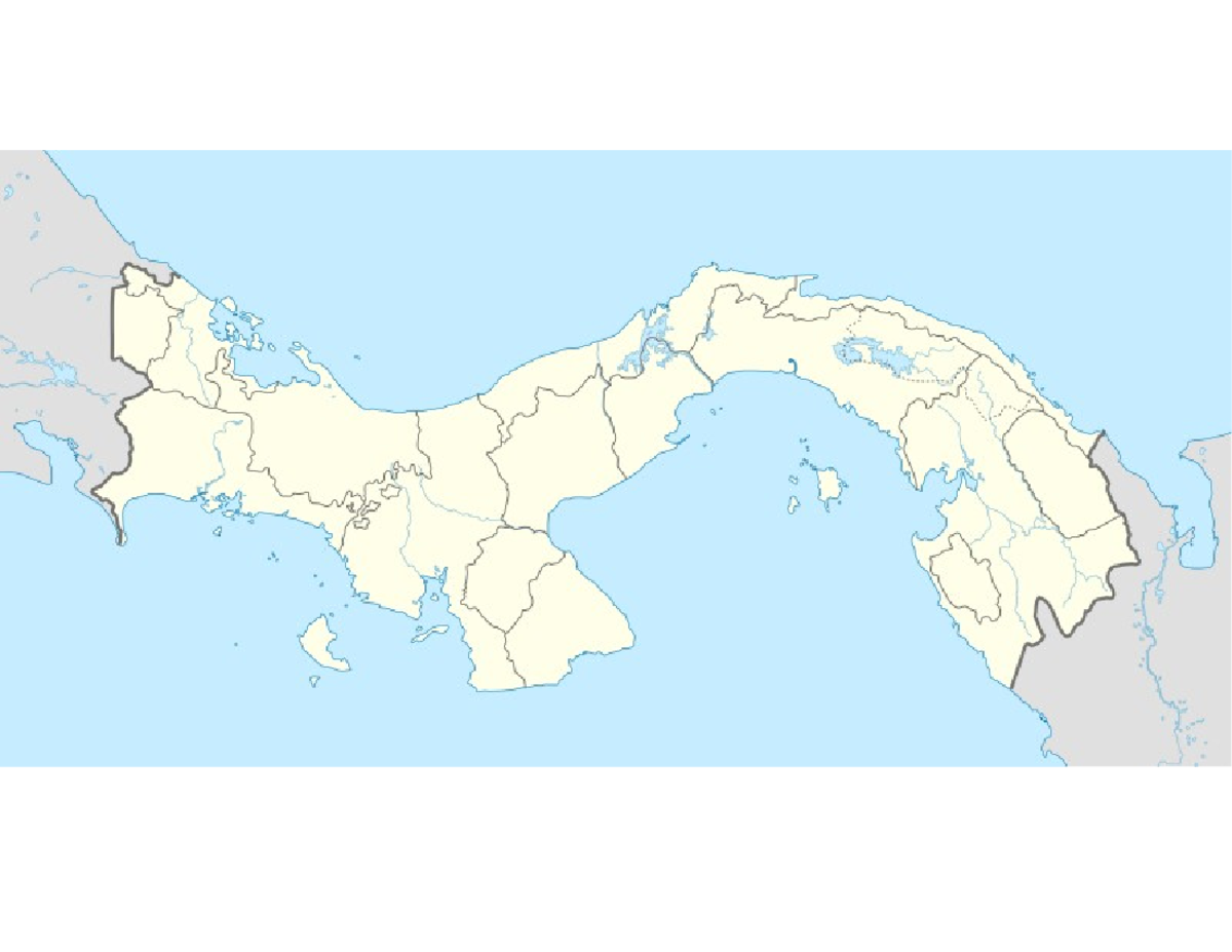 Mapas - Mapa de Panama - Geografía y educación ambiental - Studocu