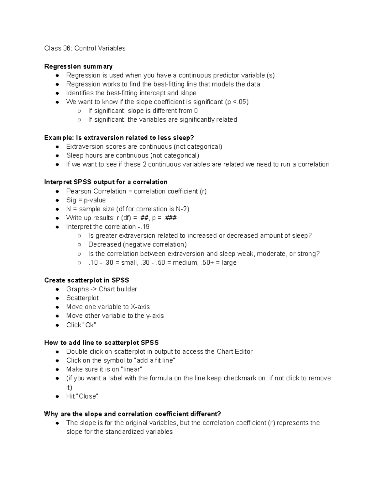 Class 36 Control Variables - Class 36: Control Variables Regression ...
