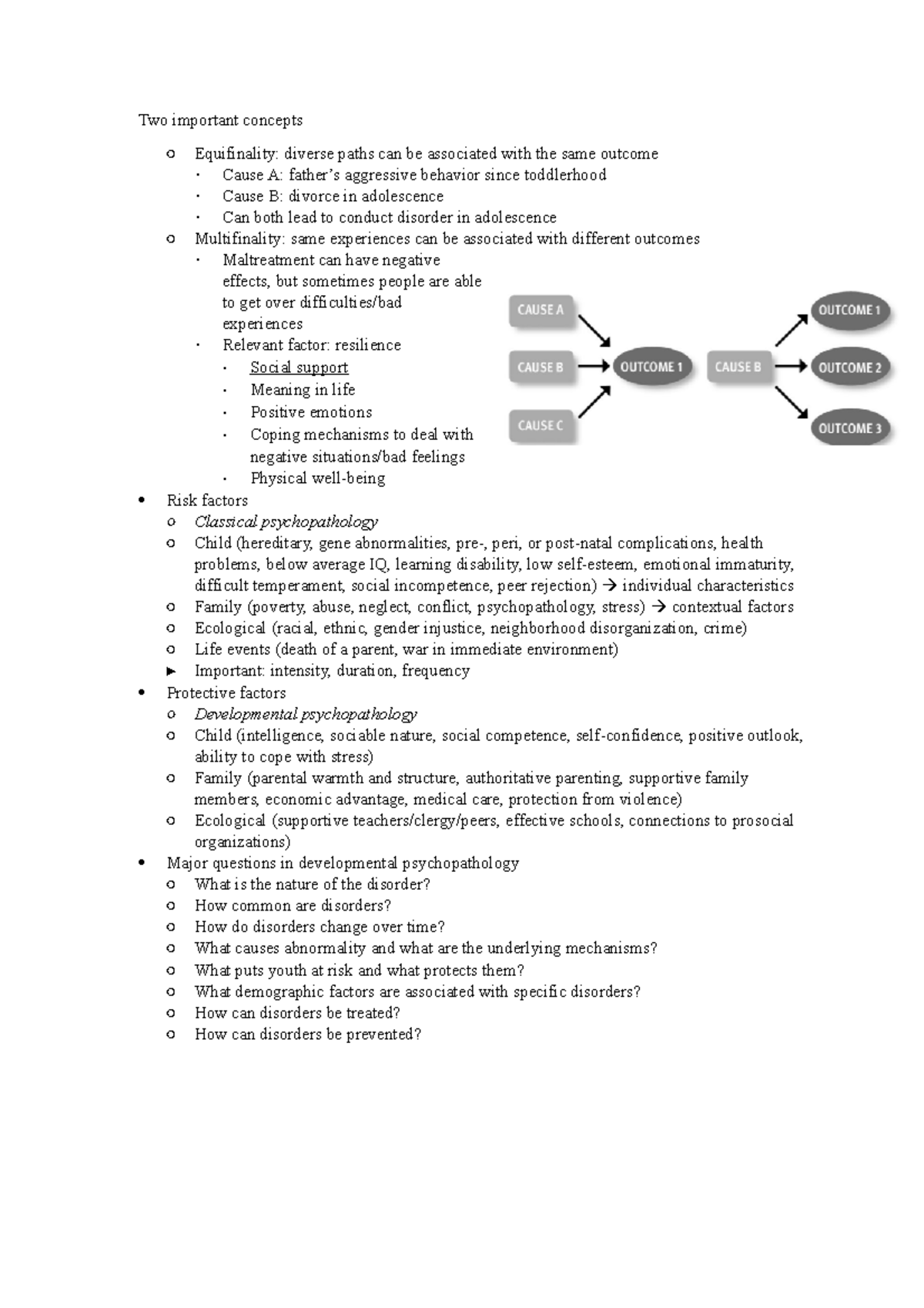 Two important concepts - Studocu