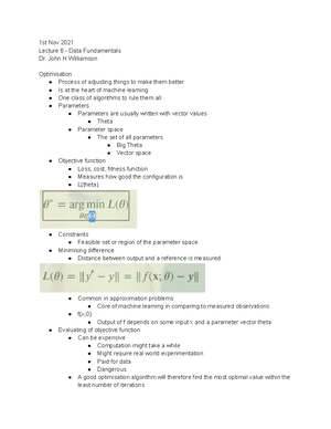 Data Fundamentals Lecture 1 - 28th Sept 2021 - 28th Sept 2021 Lecture 1 - Data Fundamentals Dr ...