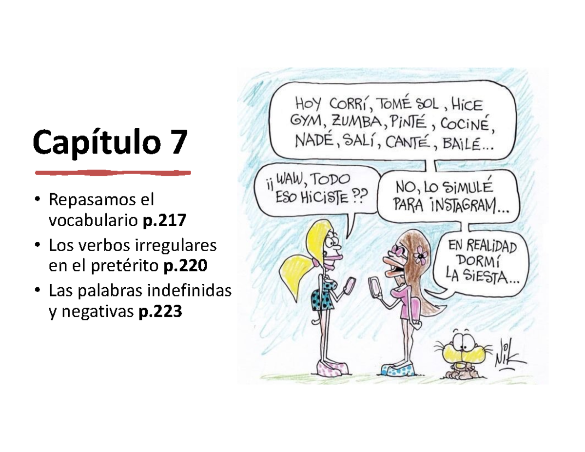 2. Cap. 7 - 9a Semana - AU22 v2 - Capítulo 7 Repasamos el vocabulario p ...