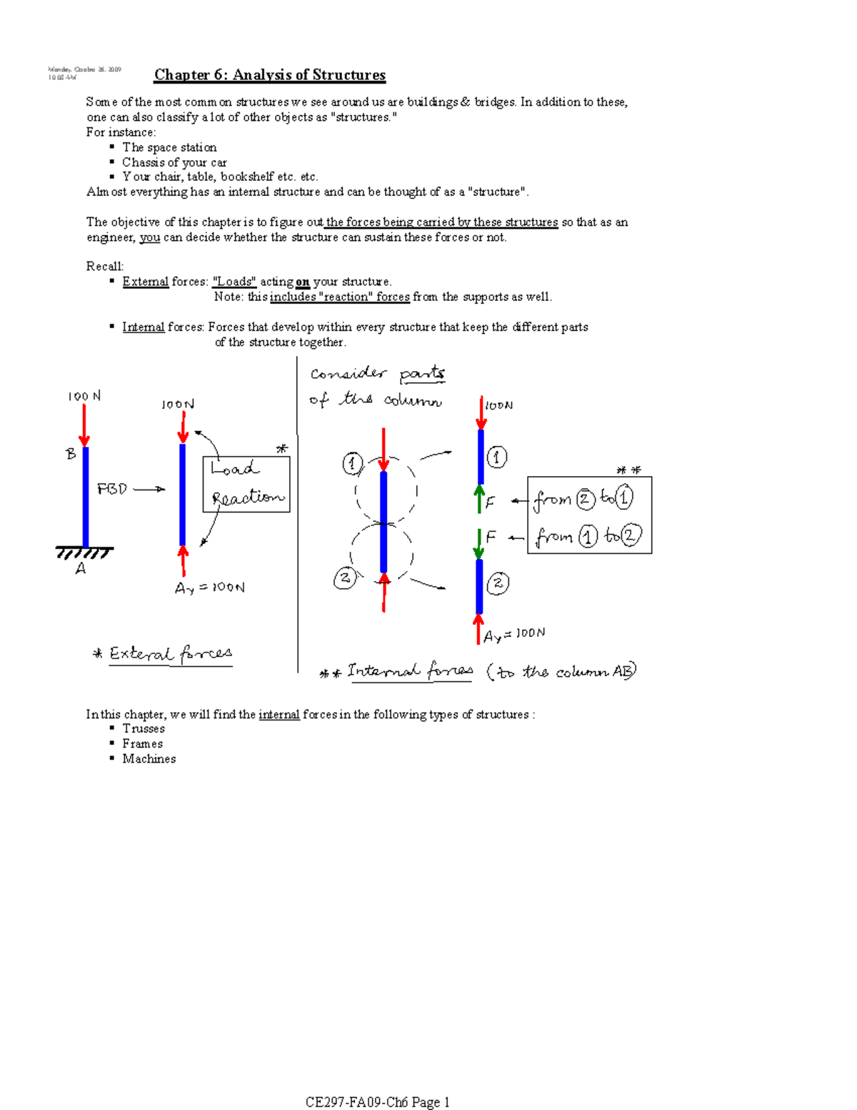 Statics Civil- Chapter 6 - - Studocu