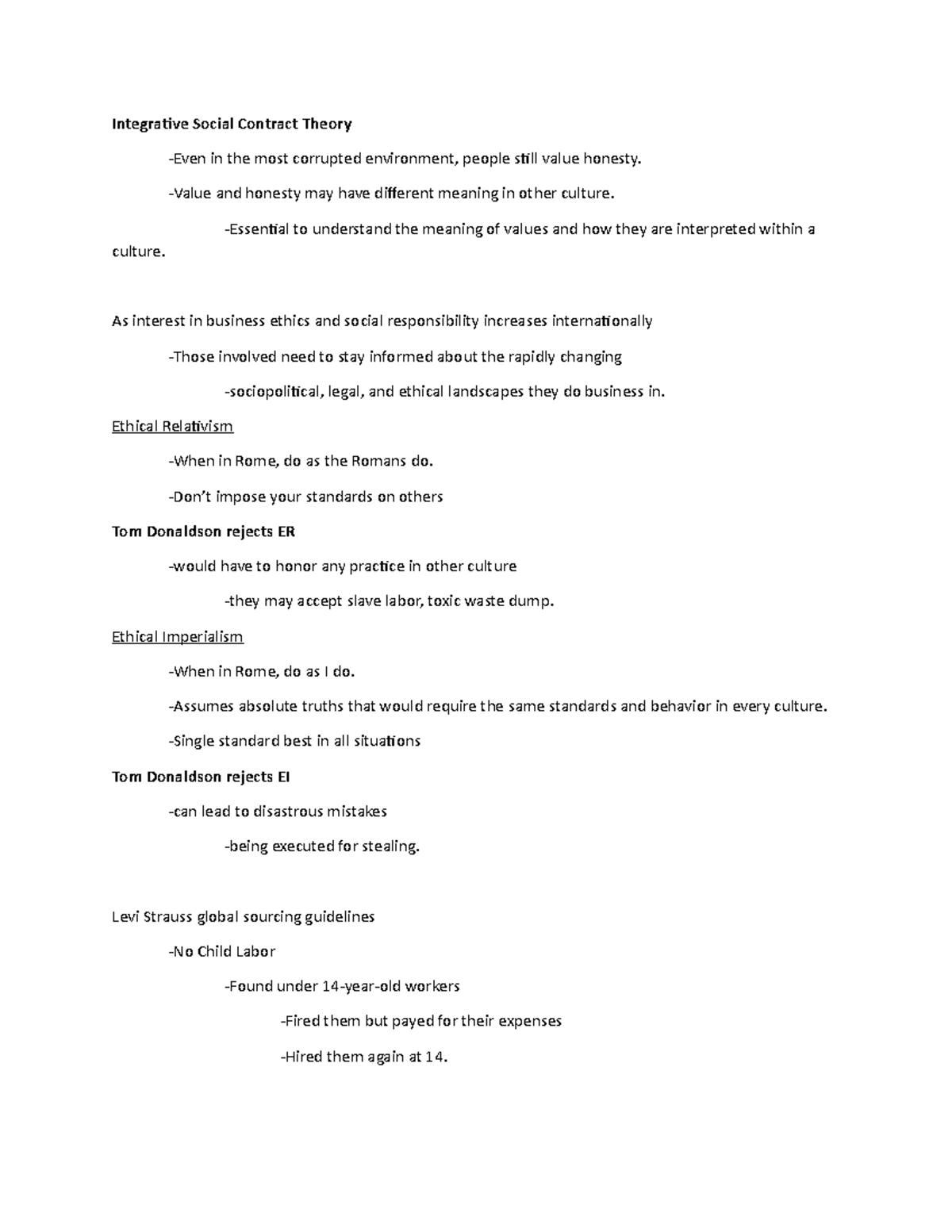 BA 300 Exam 2 (Book Notes) - BA 300 - SDSU - Studocu