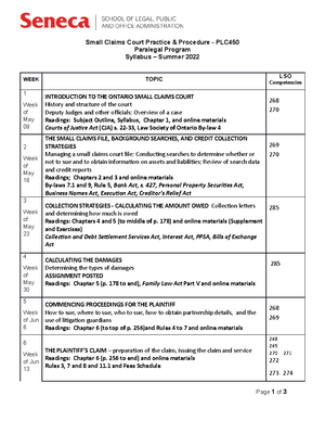 Provincial Offences for Paralegals - Chapter 2 - Roles and ...