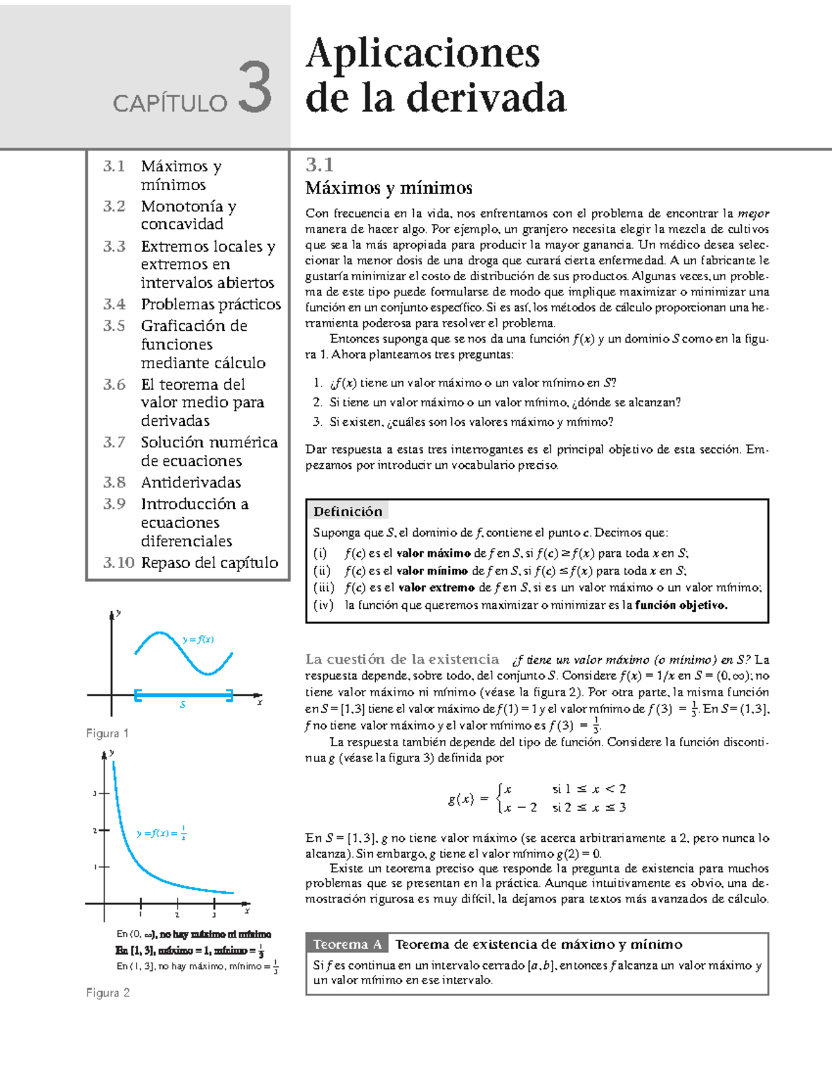 Aplicaciones de la derivada - Aplicaciones CAPÍTULO 3 de la derivada ...