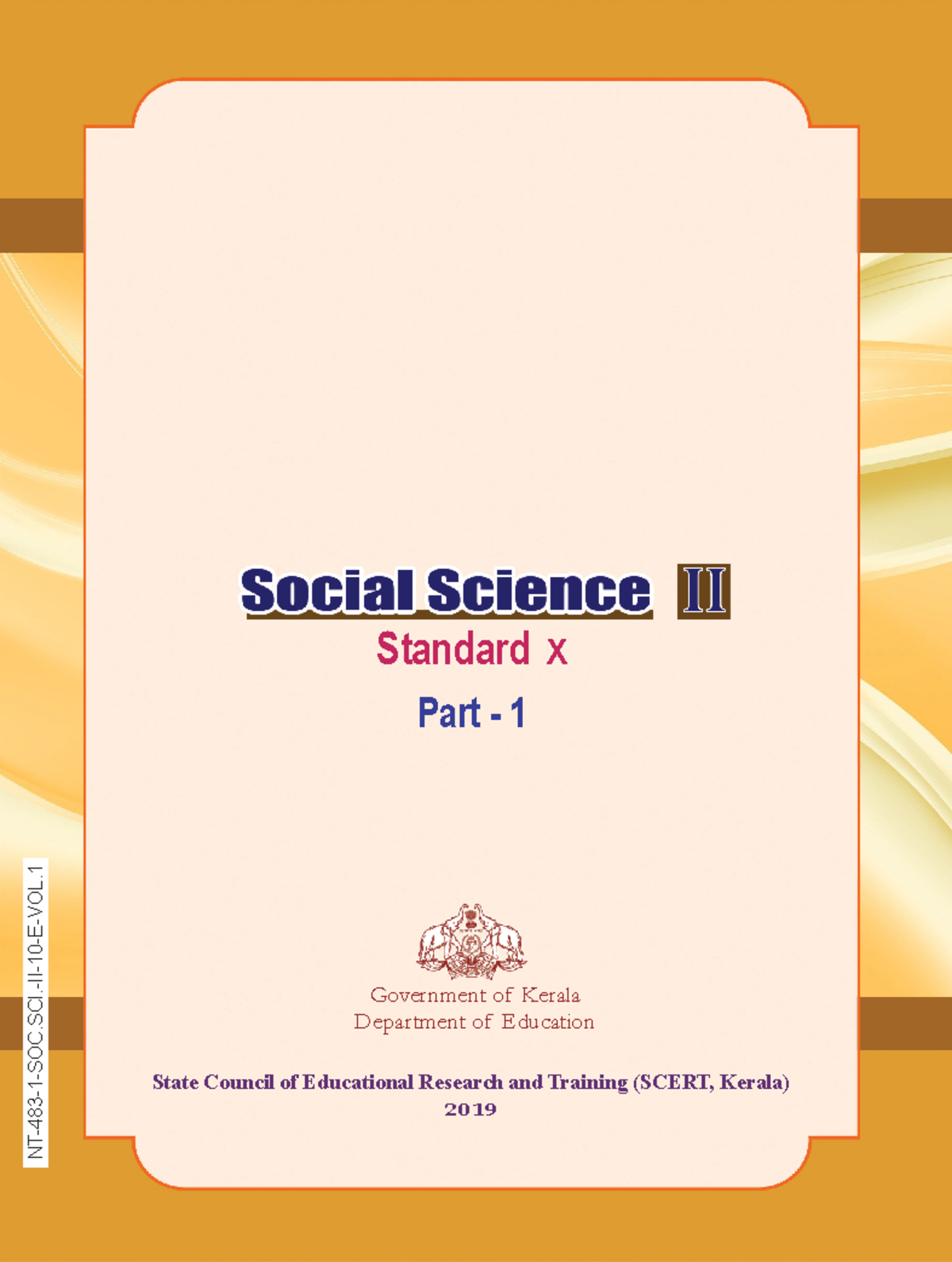 Scert Kerala State Syllabus 10th Standard Social Science II Textbooks English Medium Part 1 ...