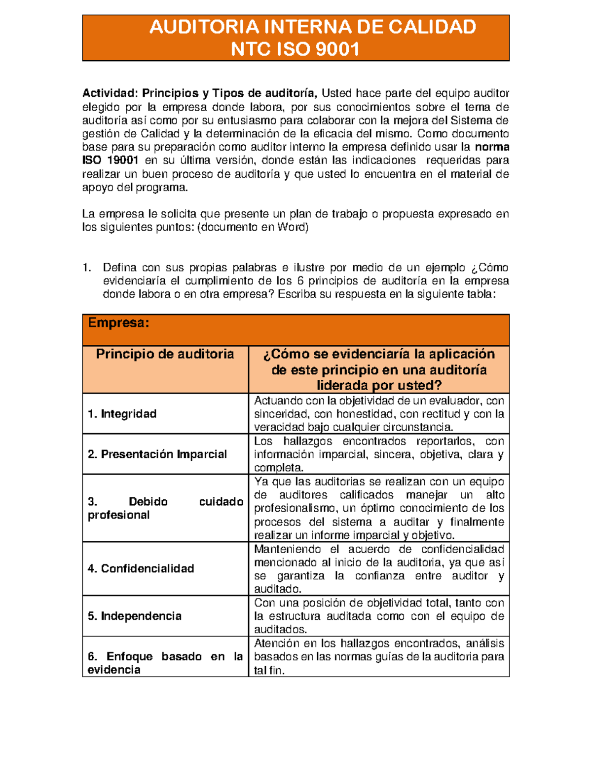 Informenejecutivo auditoriainterna - Warning: TT: undefined function: 32 AUDITORIA INTERNA DE ...