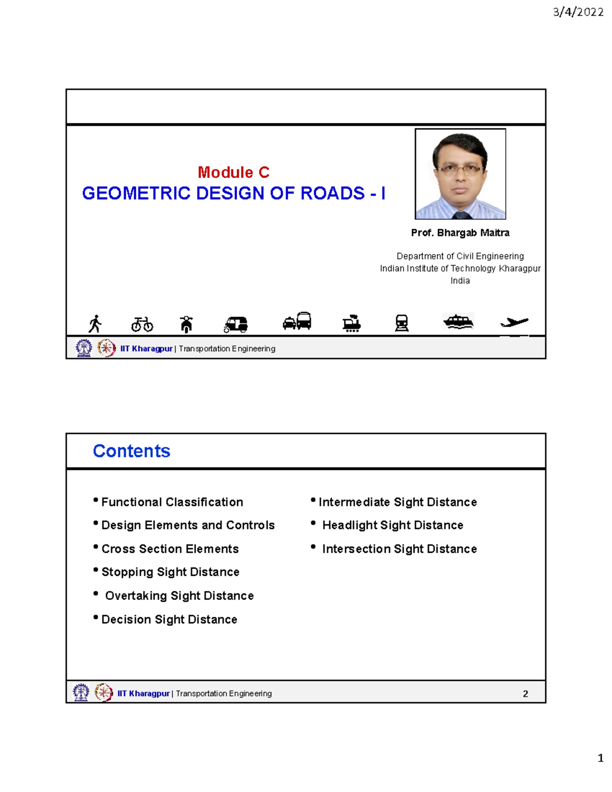 BM-Module-C - transport - IIT Kharagpur | Transportation Engineering ...