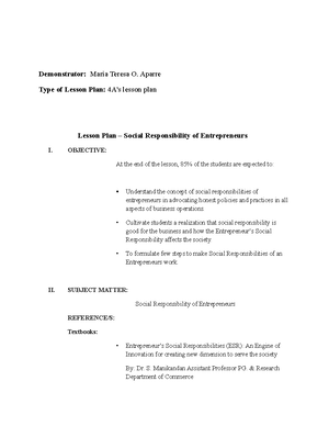 Lesson Plan- accounting equation - Lesson Plan - Basic Accounting ...