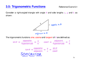 Basic Trigonometric-Functions 3 - y = sin(x) + 3 y = cos(x + π) 92 ...