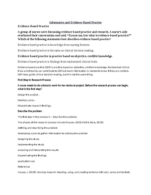 NR 360 Week 4 Edapt Answers - Informatics and Communication Federal Acts and Communication Which ...