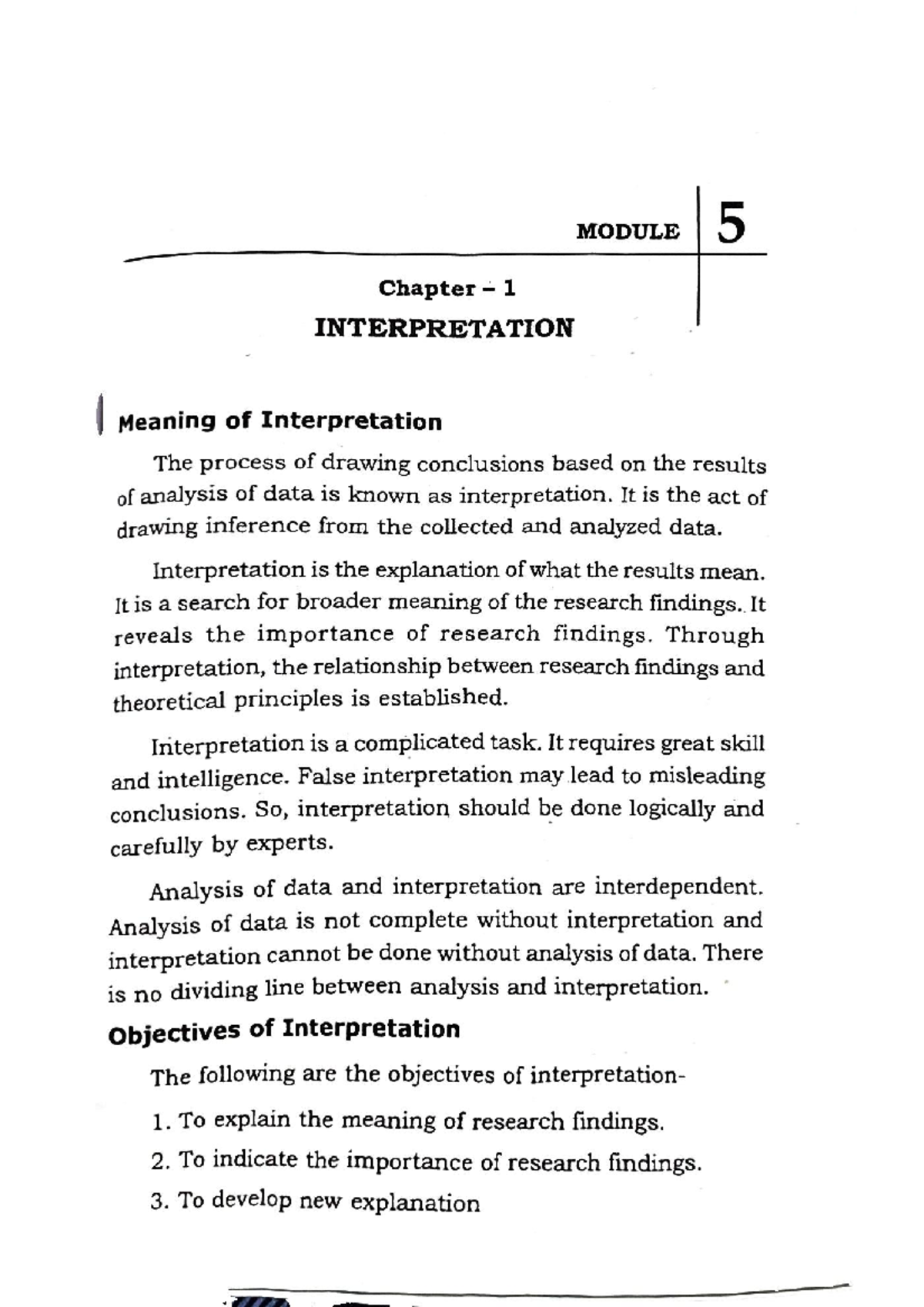 Research Methodology Module 5 - Studocu