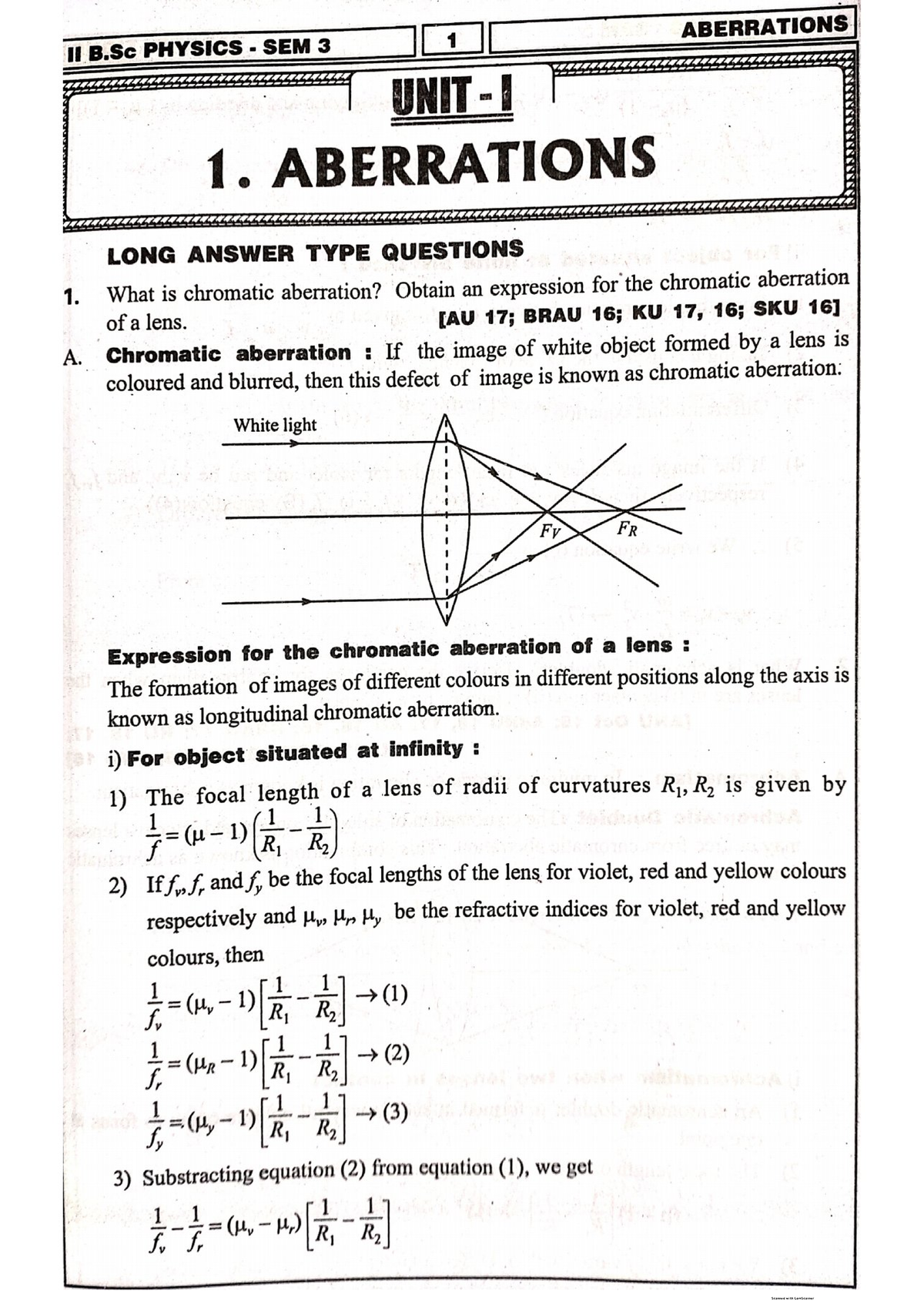 Physics - Practice done - Wave optics - Studocu