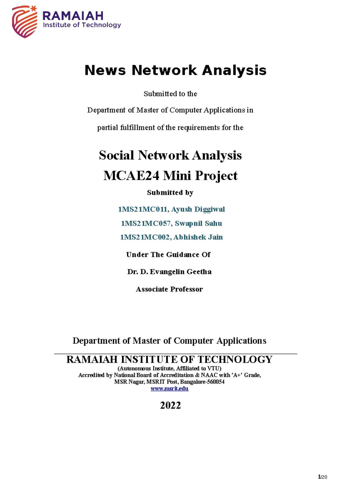SNAProject - Find the Network Between two node using Python Code ...