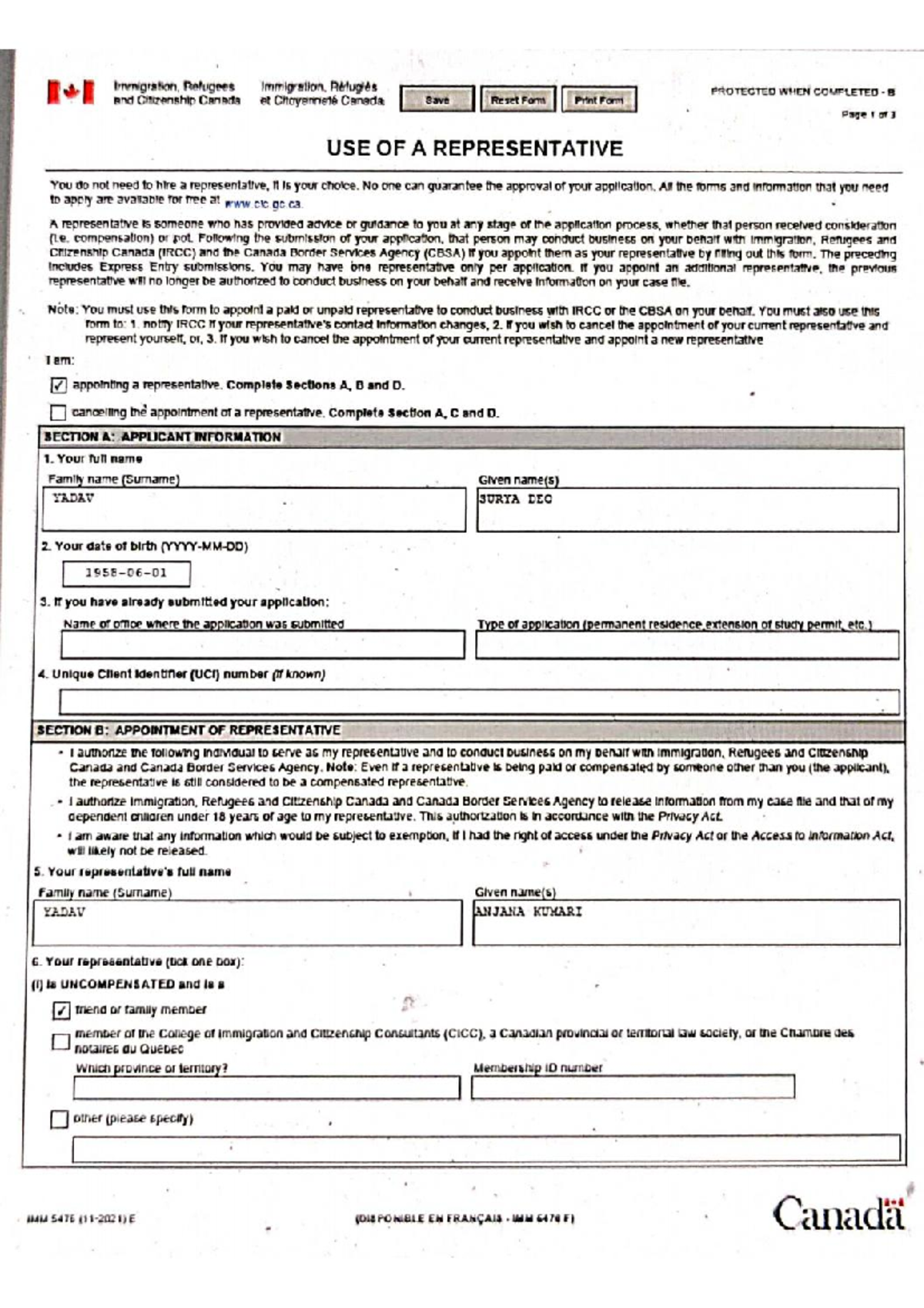 Procedural fairness letter - Immigration, Refugees Immigration Réfuglés ...