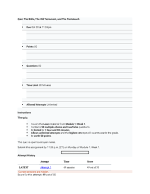 Bible 104 quiz 3 - Quiz 3 - Quiz: The Old Testament Books of Wisdom and ...