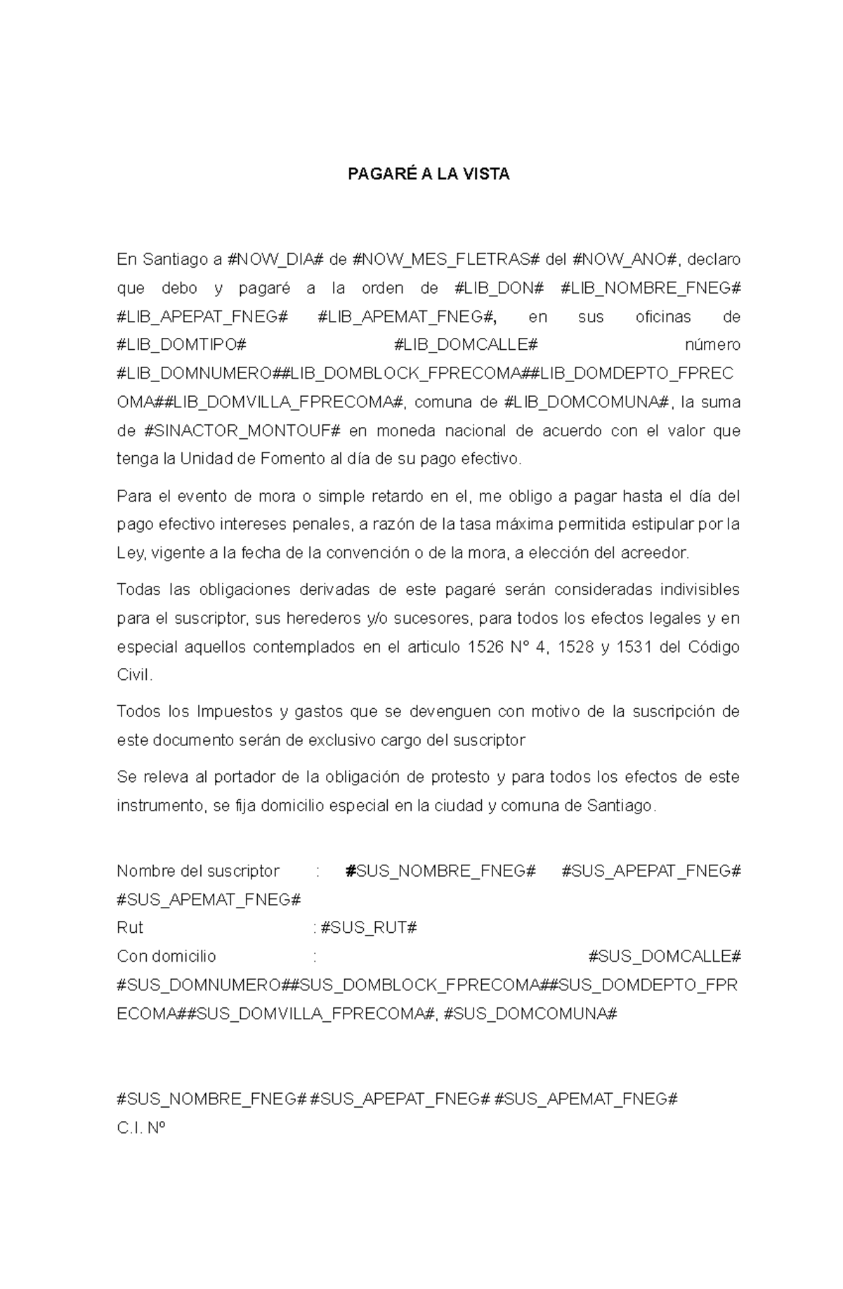 Fomato%20Pagaré%20a%20la%20Vista%20UFs - PAGARÉ A LA VISTA En Santiago ...