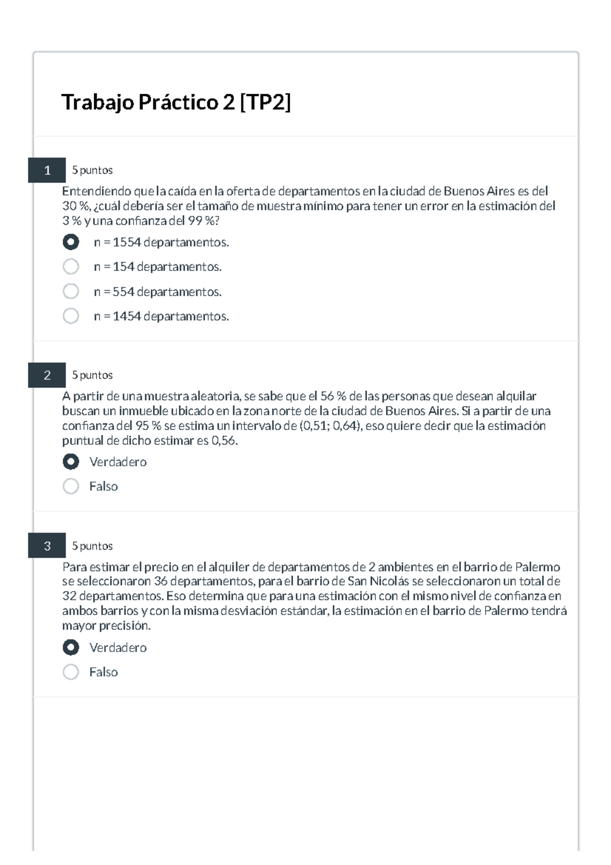 Trabajo Práctico 2 [TP2] 90% - 5 puntos Entendiendo que la caída en la oferta de departamentos ...