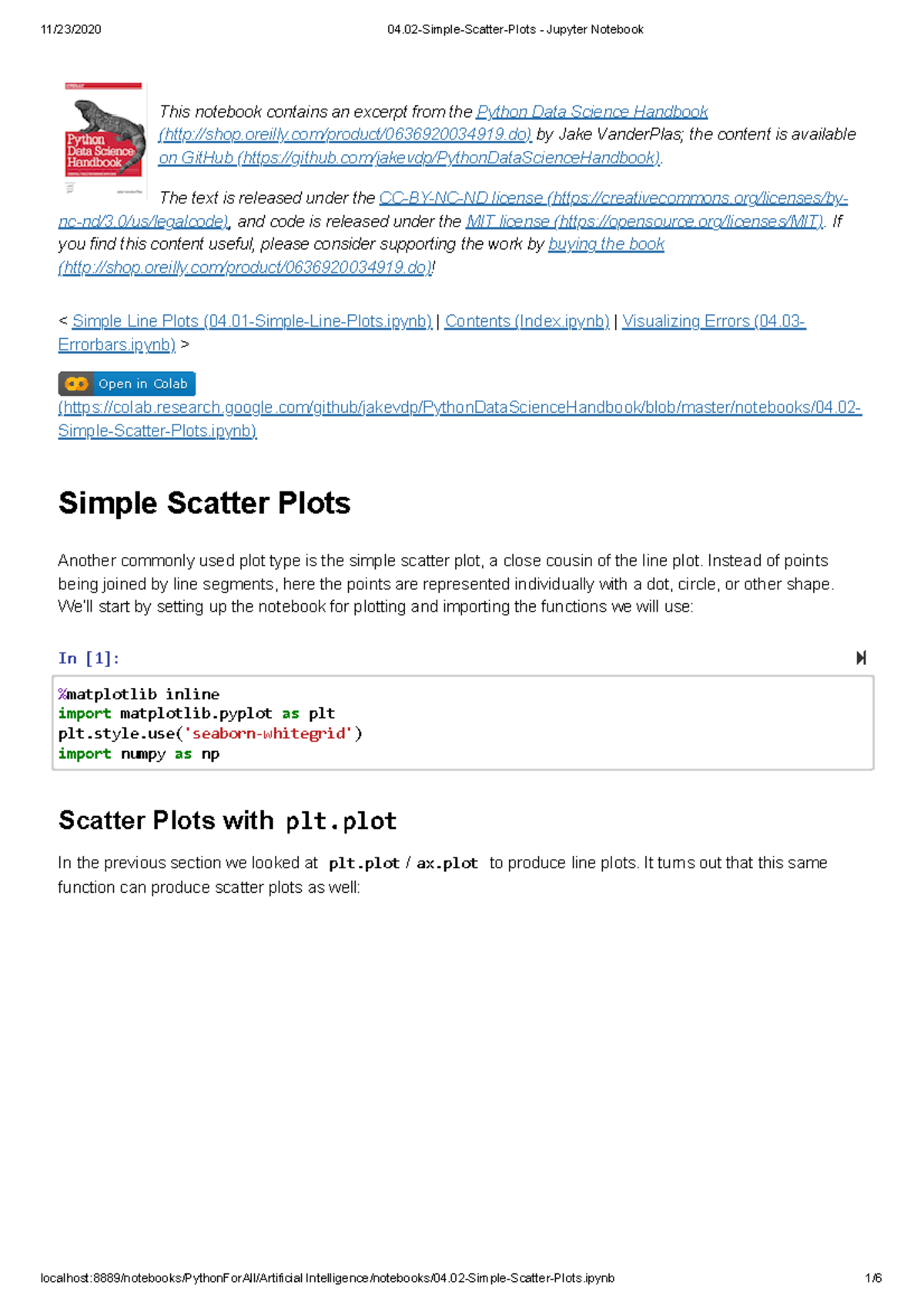 04-02-Simple-Scatter-Plots-Jupyter-Notebook-23112020-052535 pm - This ...
