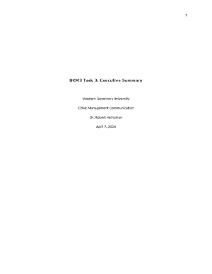 Task 1 - First attempt pass - QUM2 Task 1: Linear Regression Analysis Western Governors ...