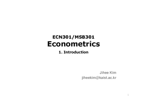 Problem Set Notebook 19-20 - Warning: TT: undefined function: 32 ECONOMETRICS : Problem Sets ...