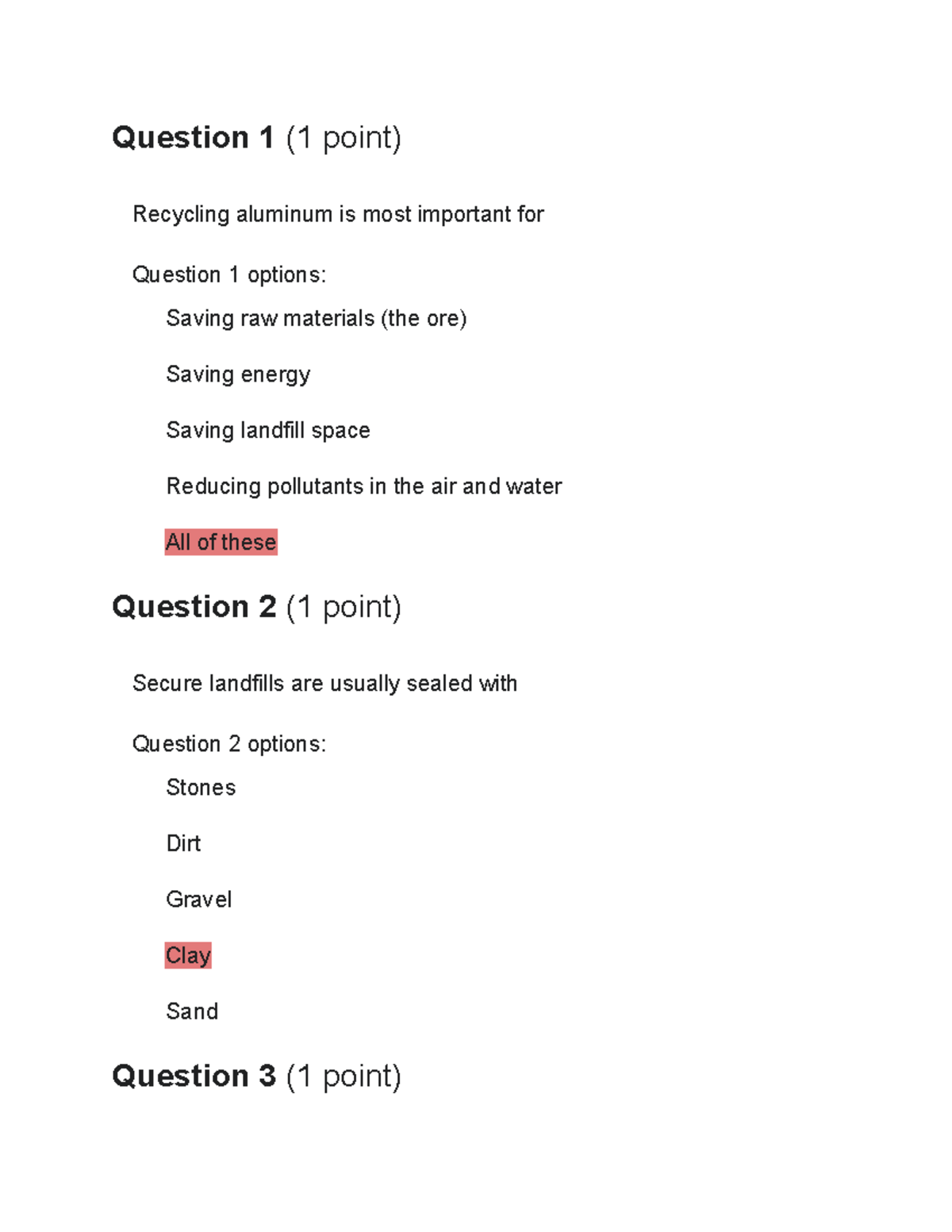 quiz 4 answers - Google Docs.pdf - BIOL115 - Studocu