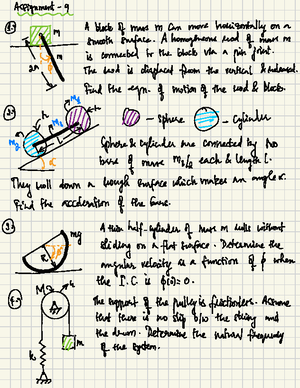 Forces and Moments Questions from Engineering mechanics - AM 1100 ...