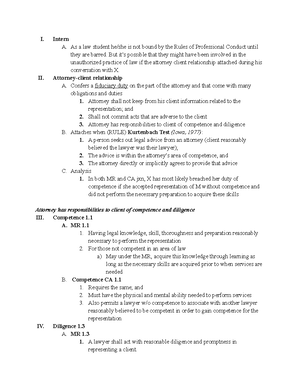 Evidence Attack Plan - I. Relevance A. Rule 1. Evidence is relevant if ...