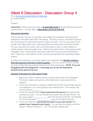 Week 5 Discussion - Discussion Group 4 - Google Docs - Instructions ...