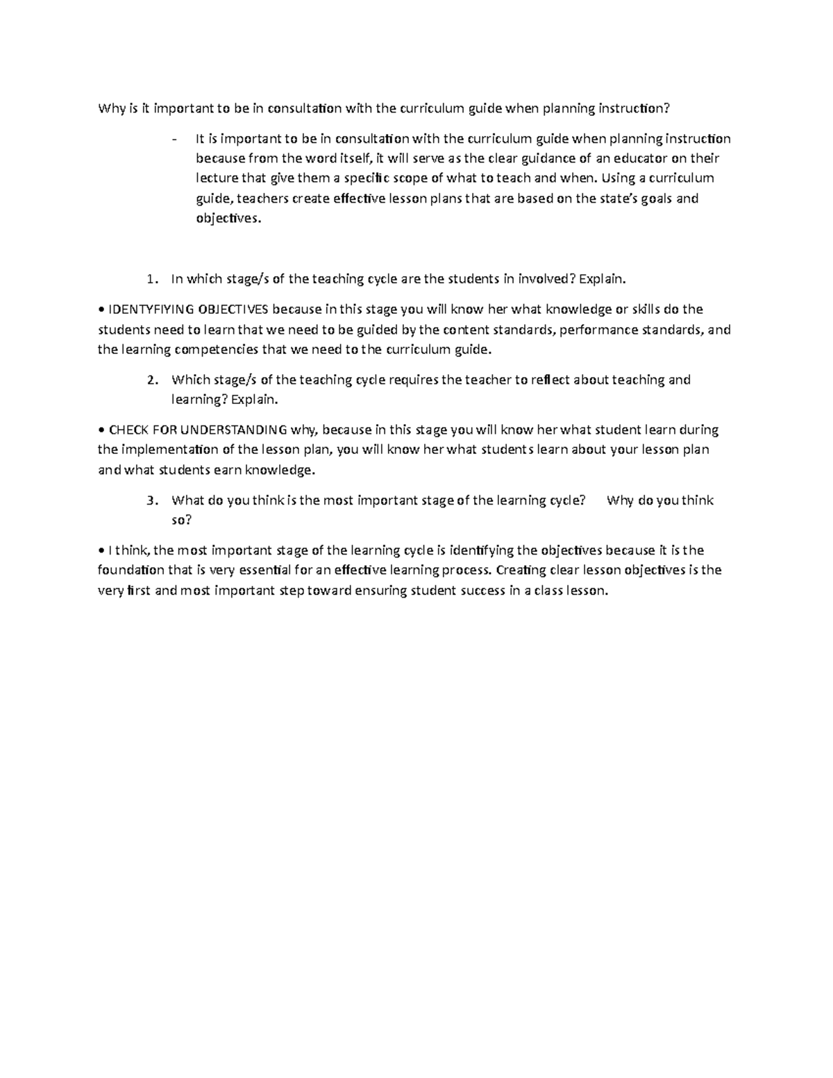 Activity In Teaching Mathematics Why Is It Important To Be In
